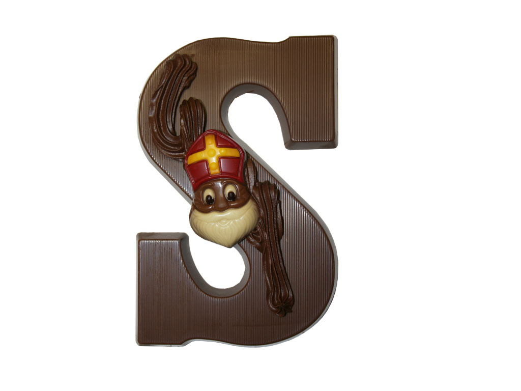 Chocolade letter S - De Bonbonnerie Chocolaterie